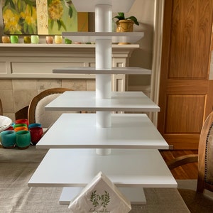 9 Tier Square Custom Made Large Square Cupcake Stand With | Etsy