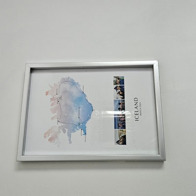 Custom Map Alaska Cruise Travel Journal Personalised A5 Notebook Bucket ...