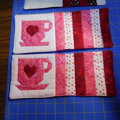 Coffee/ Tea Date Mug Rugs PDF Pattern - Etsy Australia