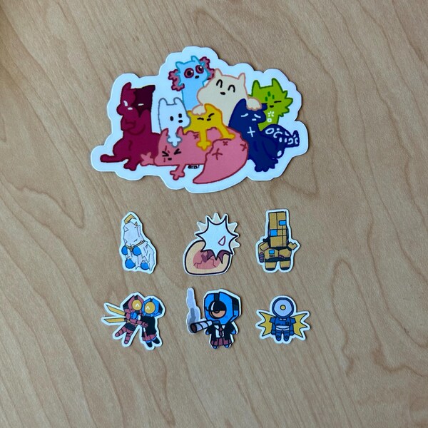 Rainworld Slugcat Pile, Survivor, Monk, Hunter, Artificer, Gourmand ...