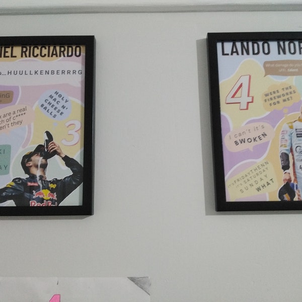 Daniel Ricciardo F1 Formula One Stickers, Formula One Grid, Motorsport ...