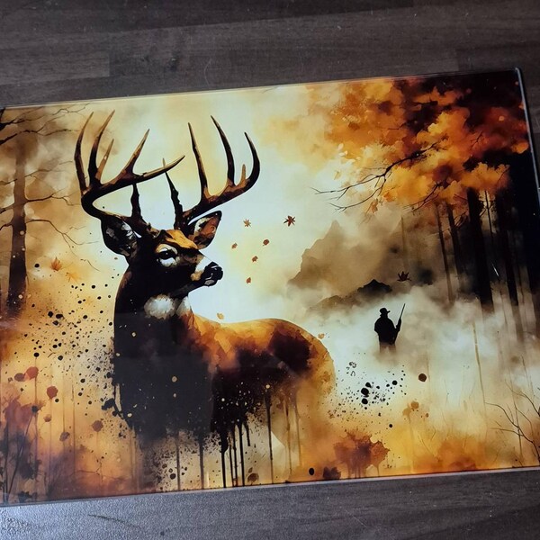 Whitetail Deer Hunting Cutting Board PNG, SVG Bundle (digital Download ...