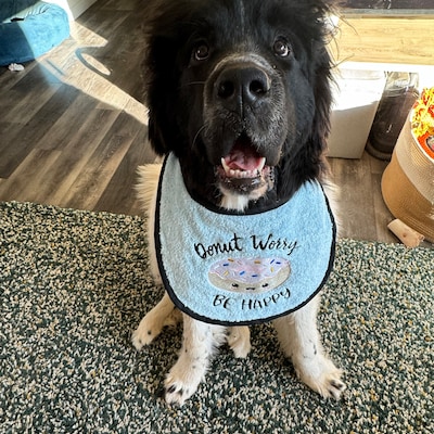 St Bernard Dog Bib ,large Drool Bib, Slobber Dog Bib , Large Breed Dog ...