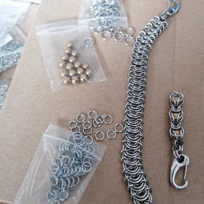 6.3x1.2mm, Stainless Steel Jump Rings, Machine Cut, Chainmaille Rings ...