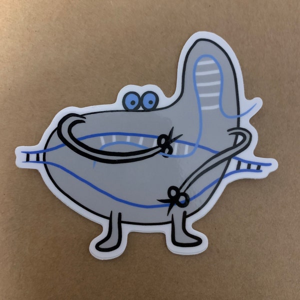 Green Fluorescent Protein (GFP) Sticker // Vinyl, Waterproof, and ...