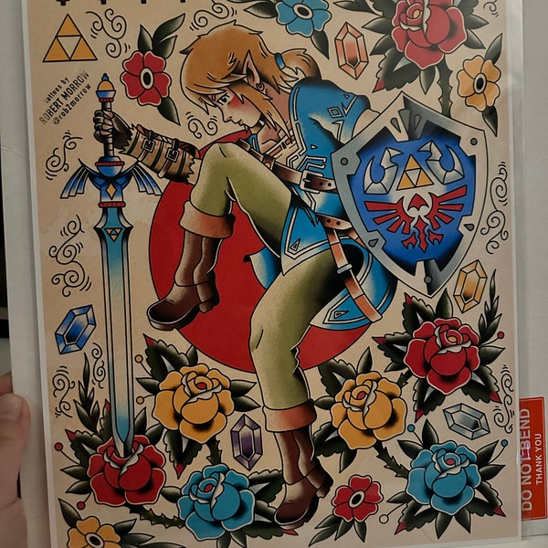 TERRIFIER Traditional Tattoo Flash Sheet - Etsy