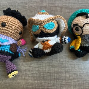 Valorant Yoru, Valorant Yoru Plushie, Valorant Yoru Doll, Amigurumi ...