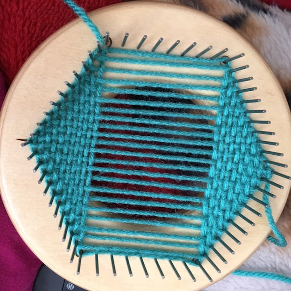 Original TURTLE Loom™ R "regular Sett" - Hexagon Pin-loom, About 4 ...