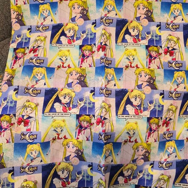 Japanese Anime Fabric Animation Fabric Cartoon Fabric Pure Cotton ...