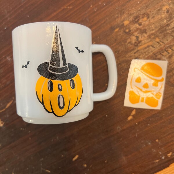 Pyrex Inspired Halloween Decal Pack DECALS ONLY - Etsy