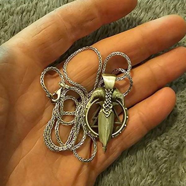 Triquetra Pendant, Celtic Symbol, Pagan Amulet, Trinity Knot, Charmed ...