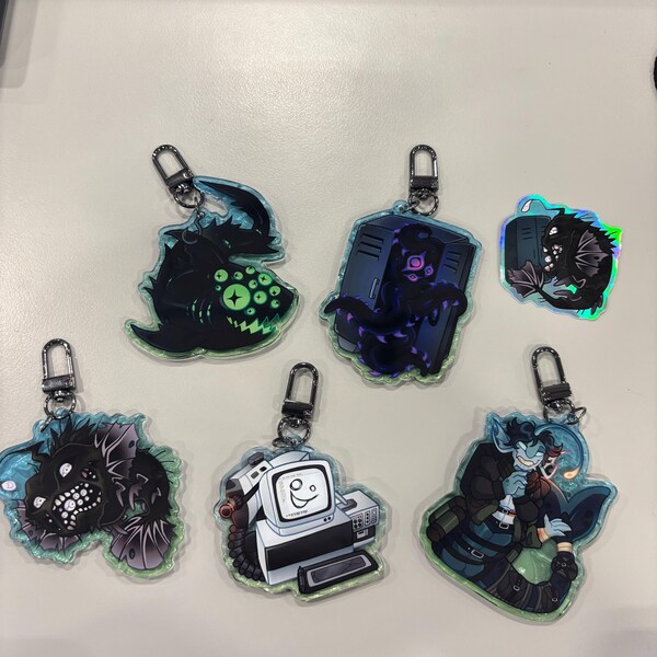 Fear and Hunger Termina God Vinyl Stickers Rher, Gro-goroth, Sylvian ...