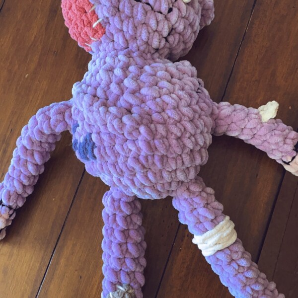 Large Hambo Plush | Crochet Hambo Adventure Toy| Cartoon | Marceline ...