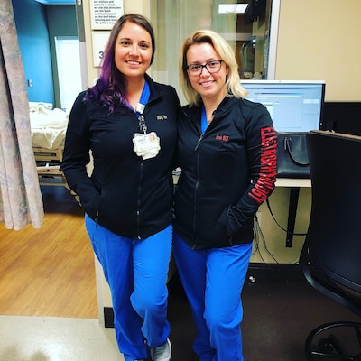 Emergency Nurse Jacket ER Nursing Women's Nurses RN Heart Stethoscope ...