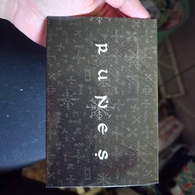 Runes Oracle Celtic Cards 24 Cards Oracle Oracle Deck Fortune Telling ...