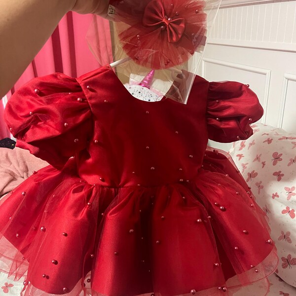 Powder Pink Birthday Tutu Dress,baby Prom Dress Ball Gown Toddler First ...