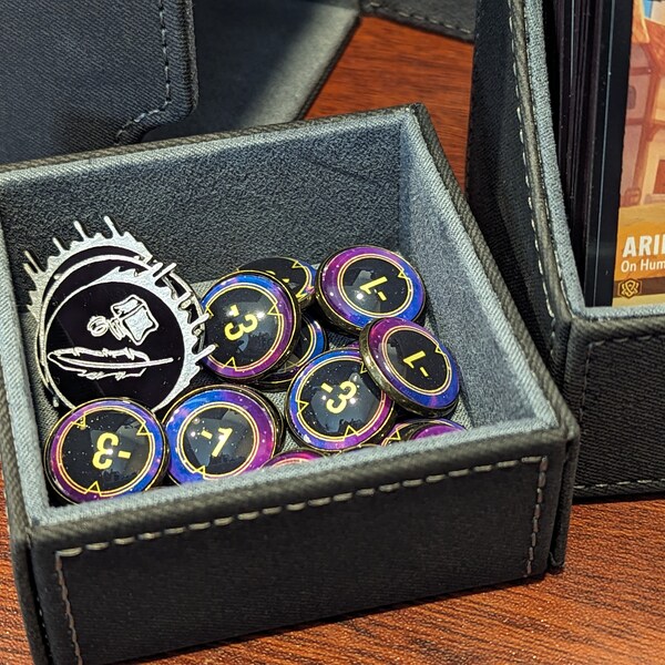 Arkham Horror Tokens. Damage, Sanity, Clue, and Doom Tokens. Cthulhu ...