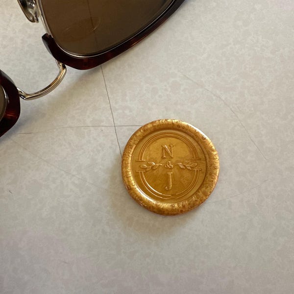 Custom Wax Seal Logo Stickers,40 Logo Series Designs,handmade Self ...