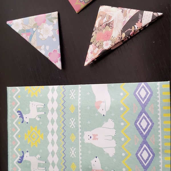 Corner Bookmarks - Flowers, Birds, Patterns | Durable Bookmarks for ...