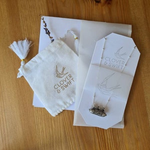 Keya Flower Perfume Bottle Necklace Tiny Spoon Aromatherapy Pendant ...