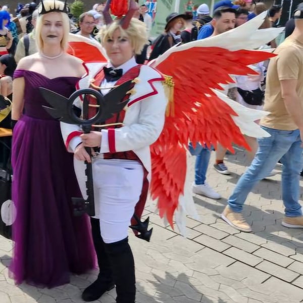 Giacca in Velluto Cosplay Di Lucifer Hazbin Hotel - Etsy