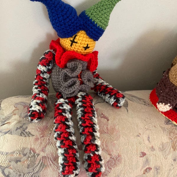 UPDATED Spiral Clown Keychain Pattern- Amigurumi- Beginner- Accessory ...