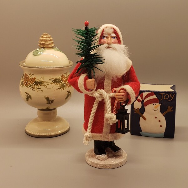 13 Antique German replica Santa Candy Container With Vintage 48 Star ...