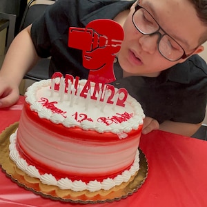 Virtual Reality Cake Topper, VR, Boys Birthday Party, Gamer, Game Party ...