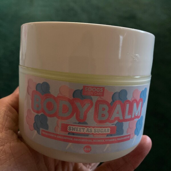 Body Butter Balms for Nourished Skin | Dessert Scent | Natural Bodycare ...