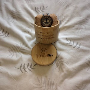 Engraved Thor's Hammer Mjolnir Wooden Watch One of A Kind - Etsy