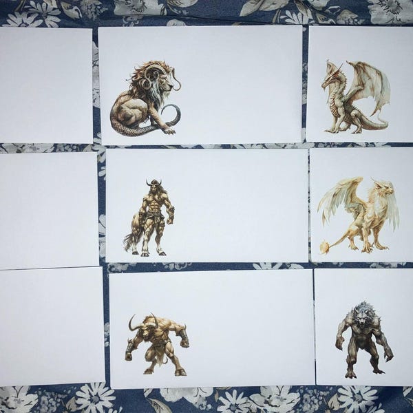 Dragon Overlay Realistic Digital Downloads Mythical Fantasy Wyvern ...