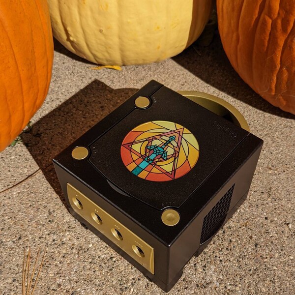 Legend of Zelda Master Sword Custom Gamecube Jewel, Badge, Faceplate - Etsy