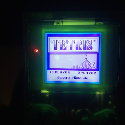 Custom GBASP IPS Modded Gameboy Advance SP Backlit Screen With New ...