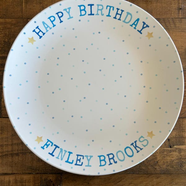 It's Your Special Day Happy Birthday CAKE Plate. Family Plate Tradition ...