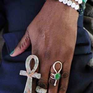 Black Obsidian Ankh/protection - Etsy