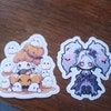 Cafe Cat Sticker, Cute Kawaii Aesthetic, Strawberry Milkshake Cat ...