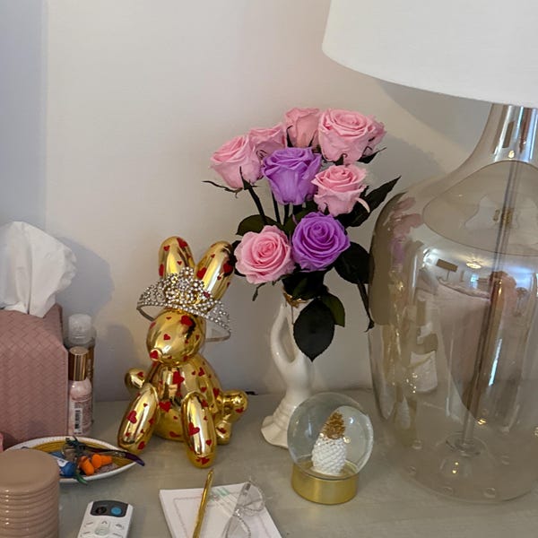 Pack of 16 Long-stem White Preserved Roses | Valentines Day Gift ...