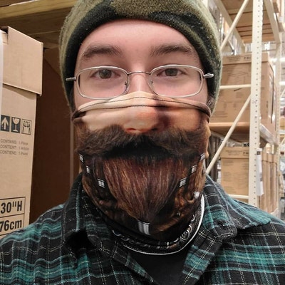 Dragon Armor Face Mask, Dragon Slayer Neck Gaiter, Washable and ...