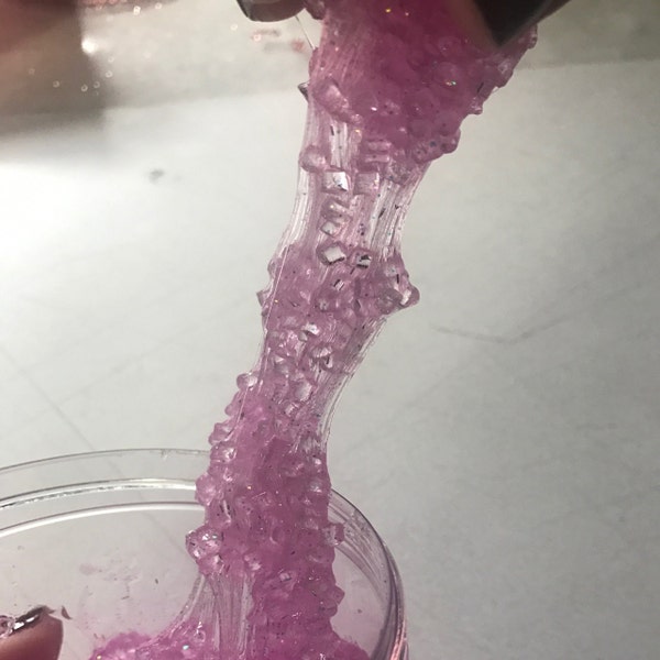 Pink Crunchy Floam Slime (scented) - Slime - Crunchy Slime - Floam ...