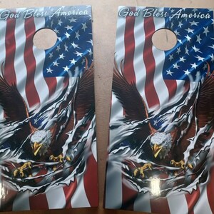 American Flag Eagle Rip Car Truck Hood Wrap Vinyl Graphic - Etsy