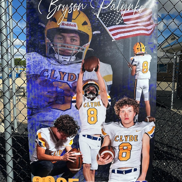 Printed Vinyl Wrestling Custom Sports Banner 100 Wins 125 Wins Senior ...