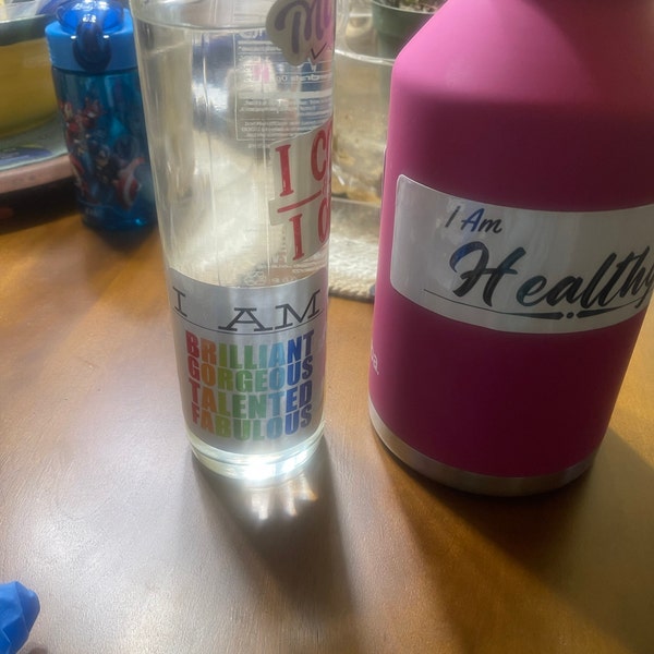 Positive Affirmation Sticker for Laptop Gift for Her Growth Mindset ...