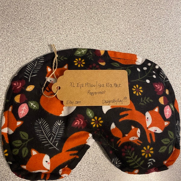 Large Neck/shoulder Rice Pack, Rice Heating Pad, Hot/cold Rice Bag ...