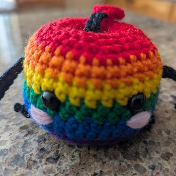 Crochet Stardew Valley PRIDE Rainbow Junimo Plushie - Etsy