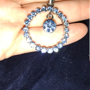 Vintage Monet Bell Necklace Enamel Bell Necklace Forties - Etsy