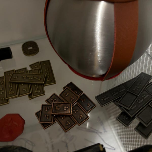 12x Encounter Tokens, Map Tokens for Scythe and Expeditions, Metal ...