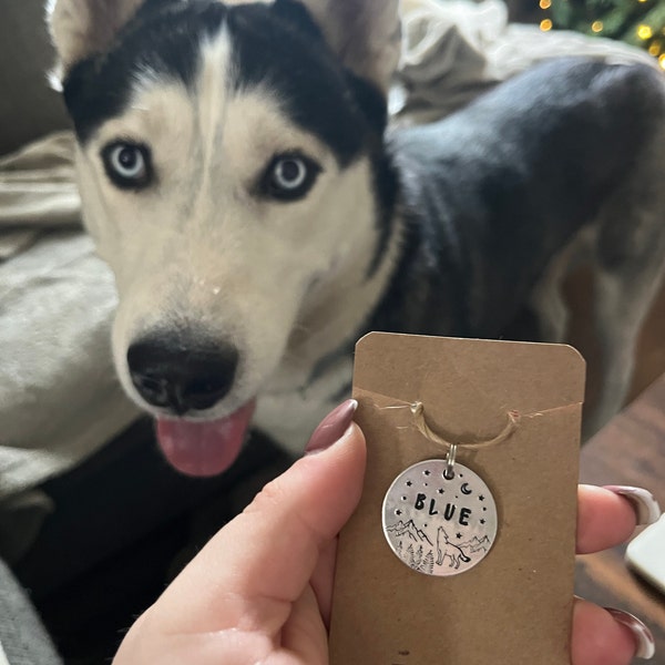 Lighthouse Dog Tag / Pet Name Tag / Dog ID Tag / Cat ID Tag / Pet ID ...