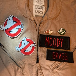 Ghostbusters Logo Patch Embroidered Iron on Patch Flight Suit Costume ...
