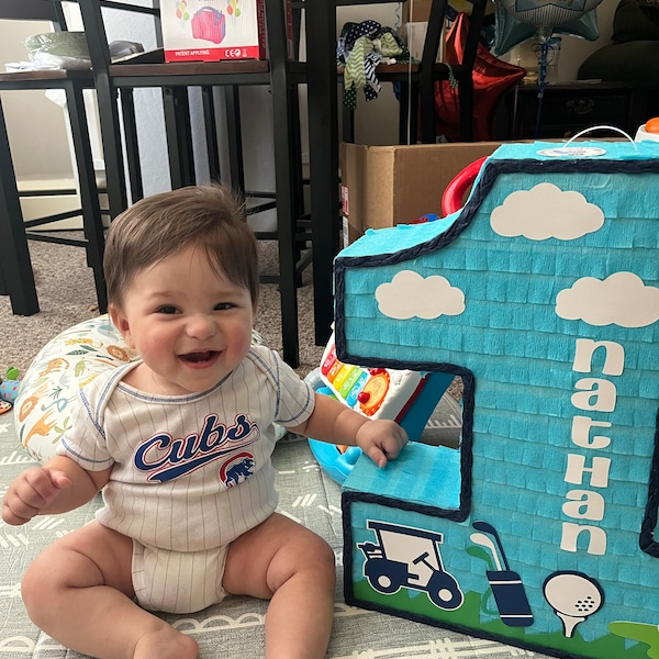 Golf Pinata, Hole in One First Birthday, Hole in One Piñata, Golf ...