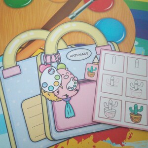 Printable DIY Project Dollhouse Piggy the Artist Activities for Kids ...